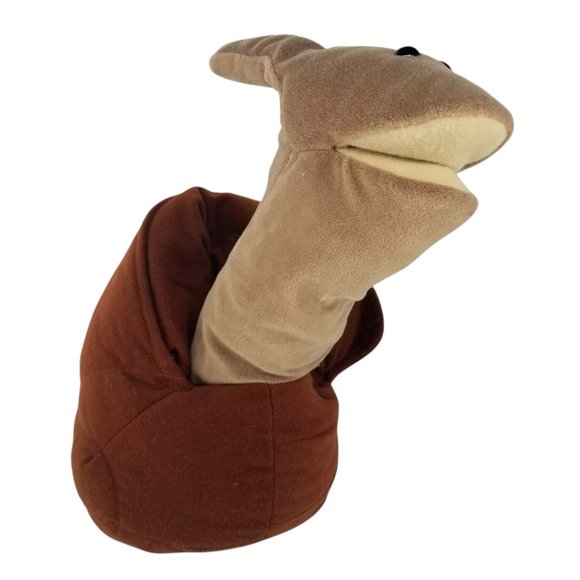 Folkmanis Puppets | Toys | Folkmanis Snail Hand Puppet Plush Brown Full ...